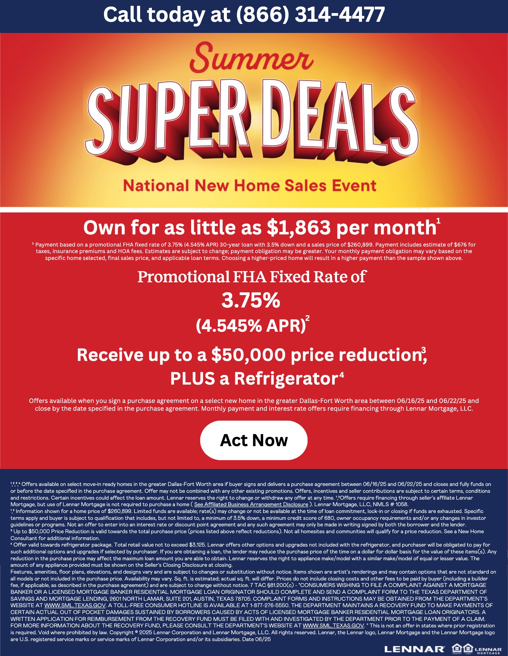 Builder Guides DFW - Lennar