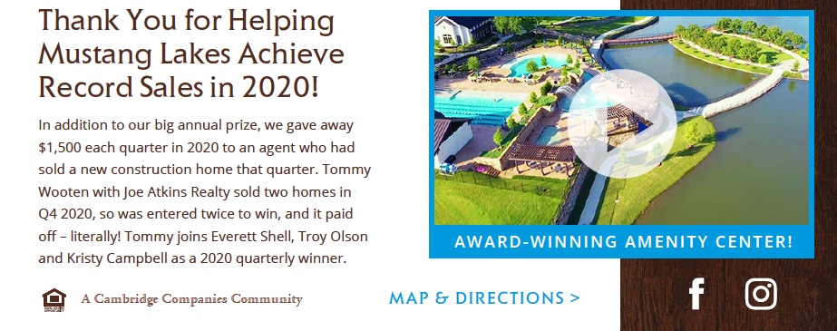 Builder Guides DFW - Mustang Lakes