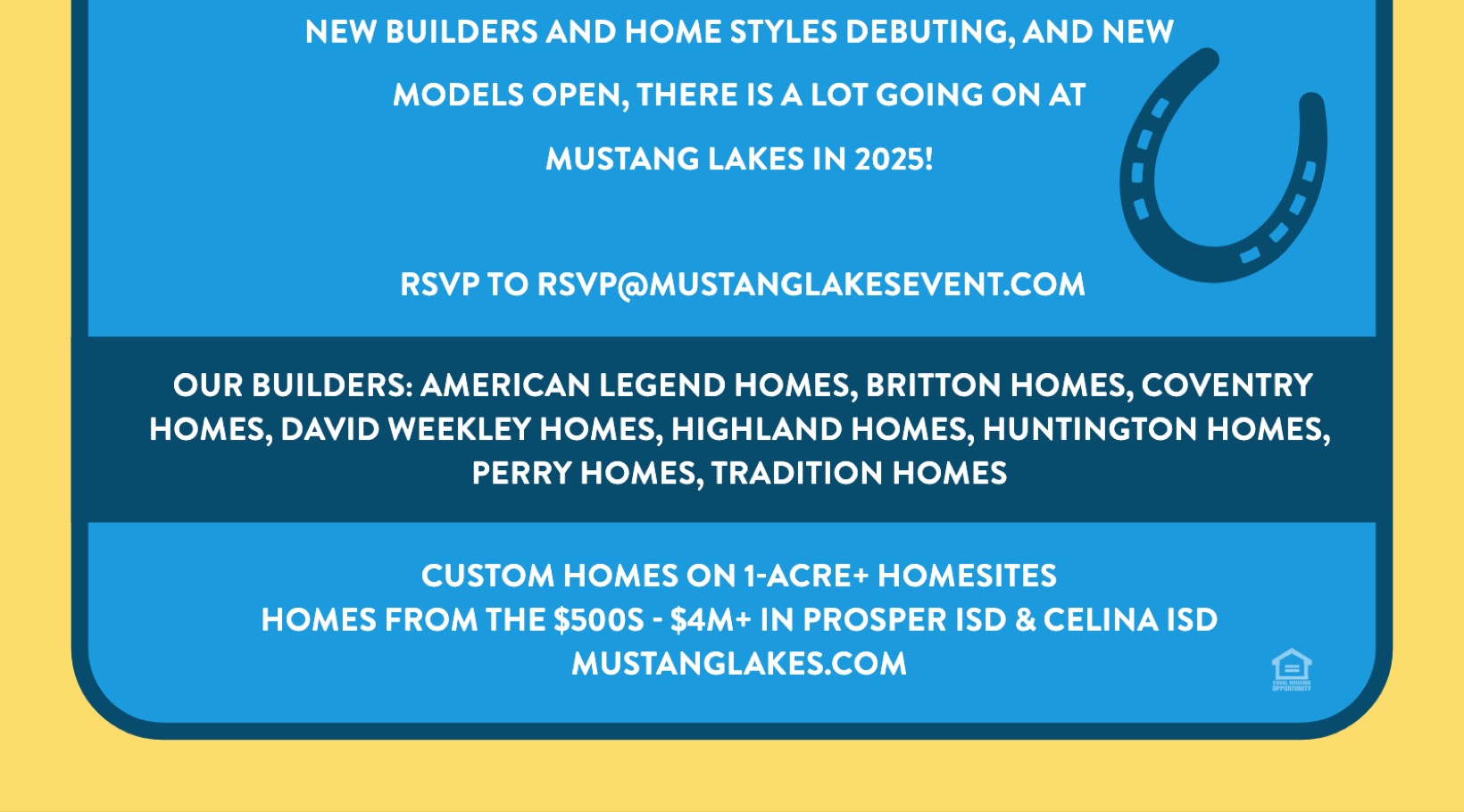 Builder Guides DFW - Mustang Lakes