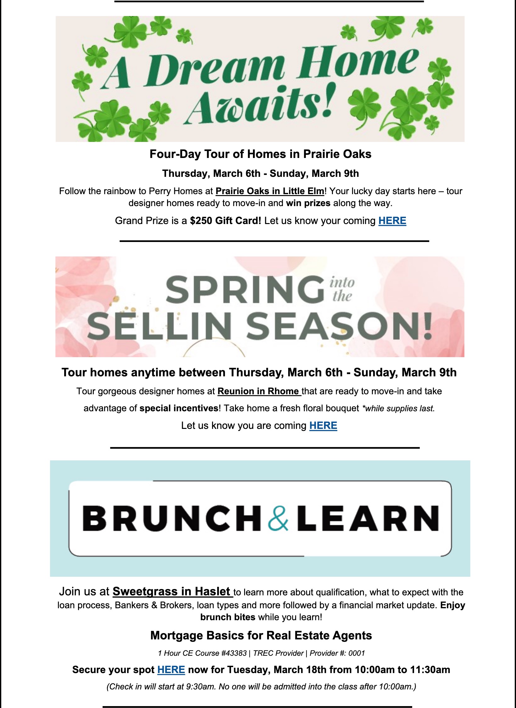 Builder Guides DFW - Perry Homes