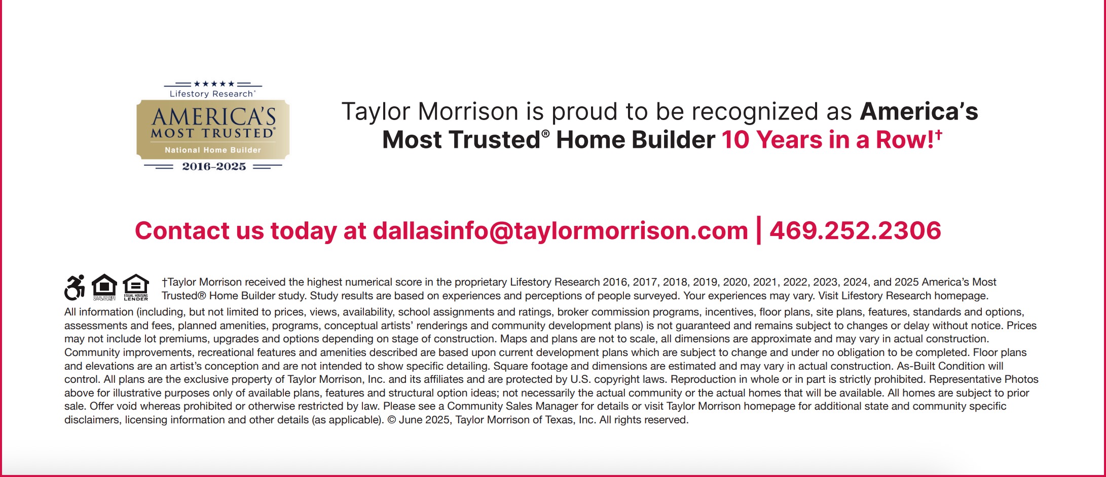 Builder Guides DFW - Taylor Morrison