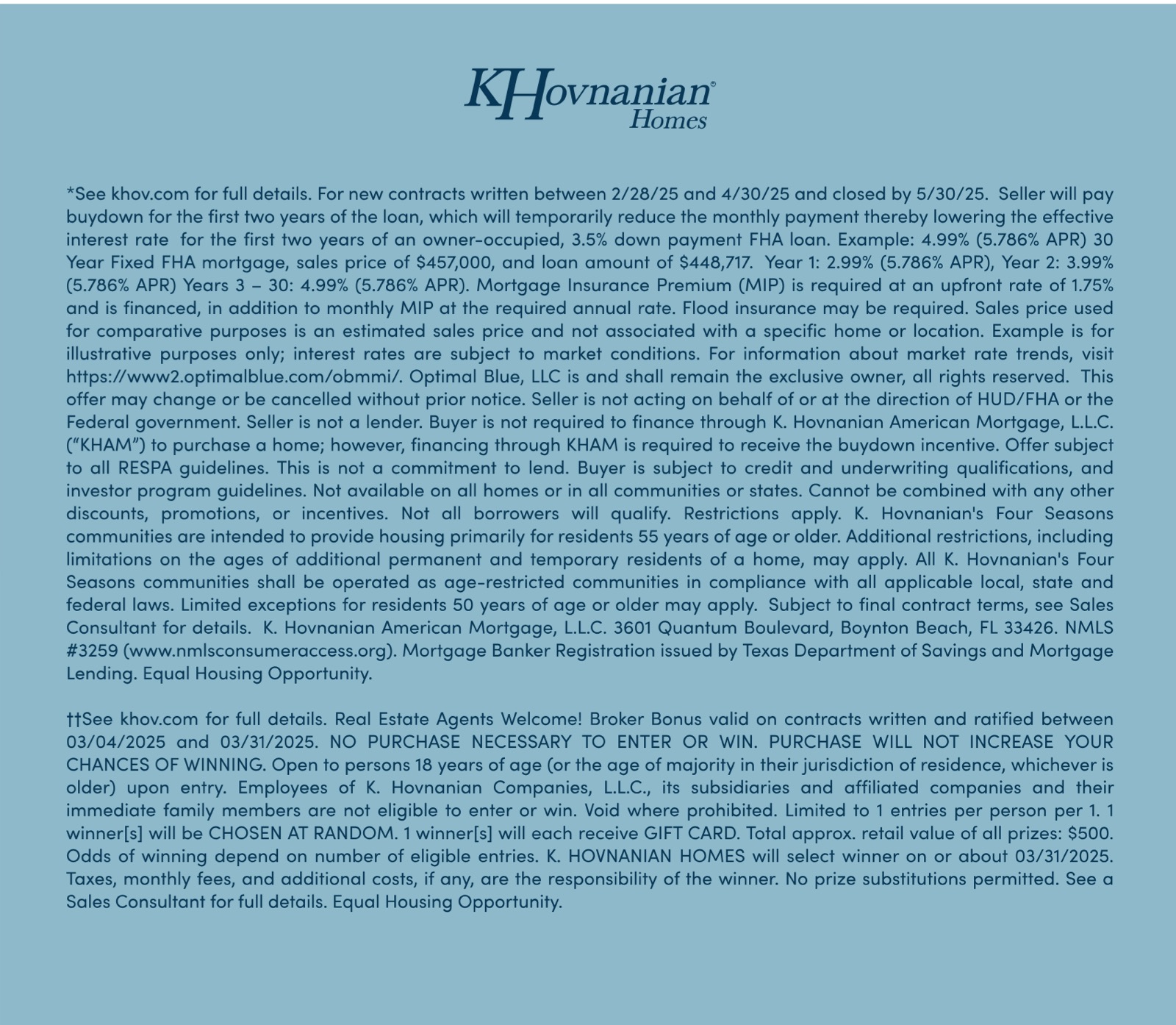 Builder Guides Houston - K. Hovnanian® Homes