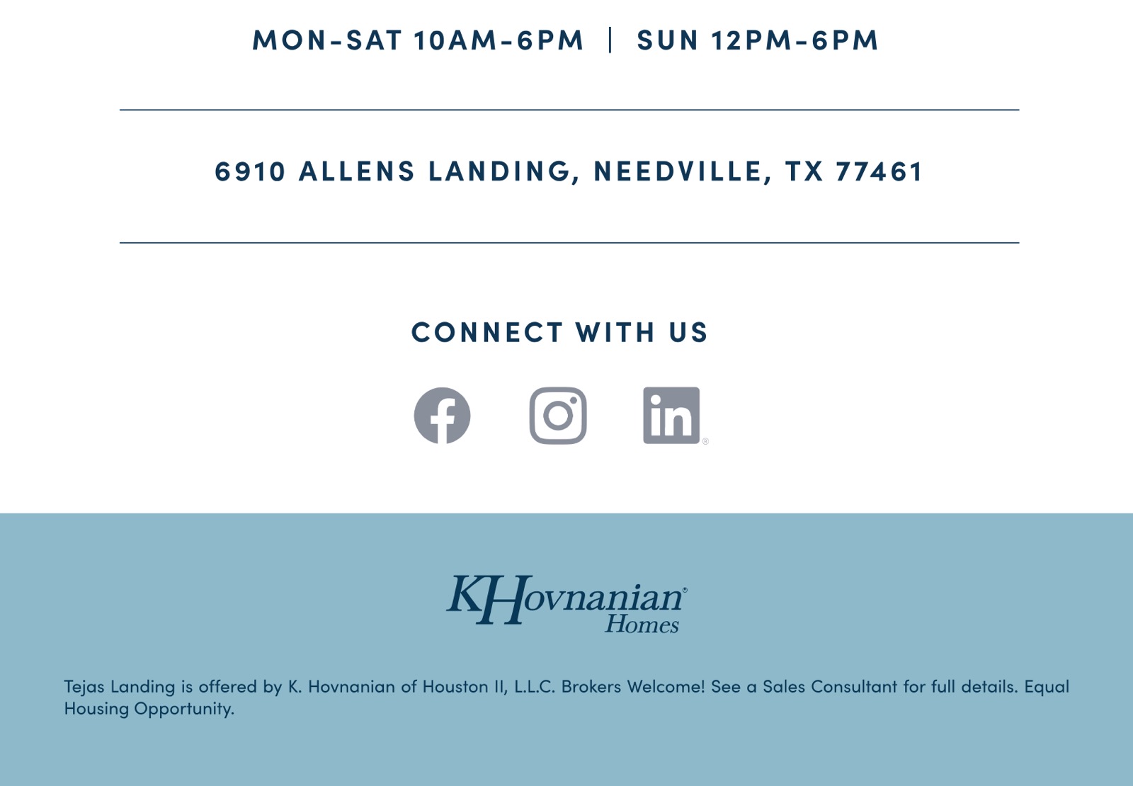 Builder Guides Houston - K. Hovnanian® Homes
